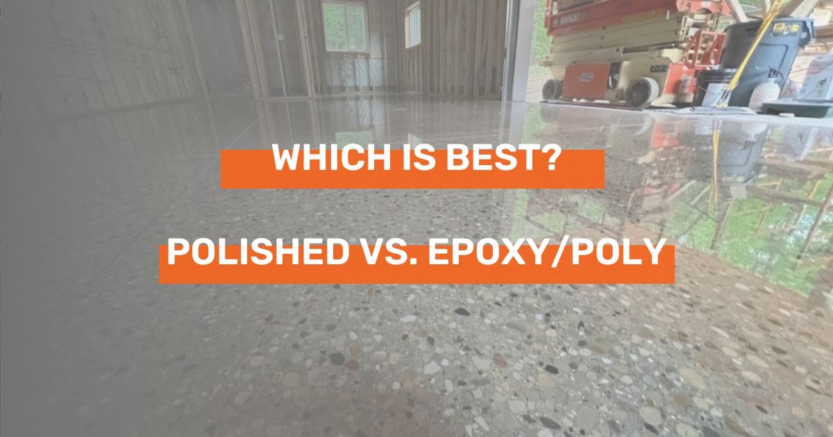Which is best? Polished Vs. Epoxy/Poly Concrete Flooring | Twisted Floors